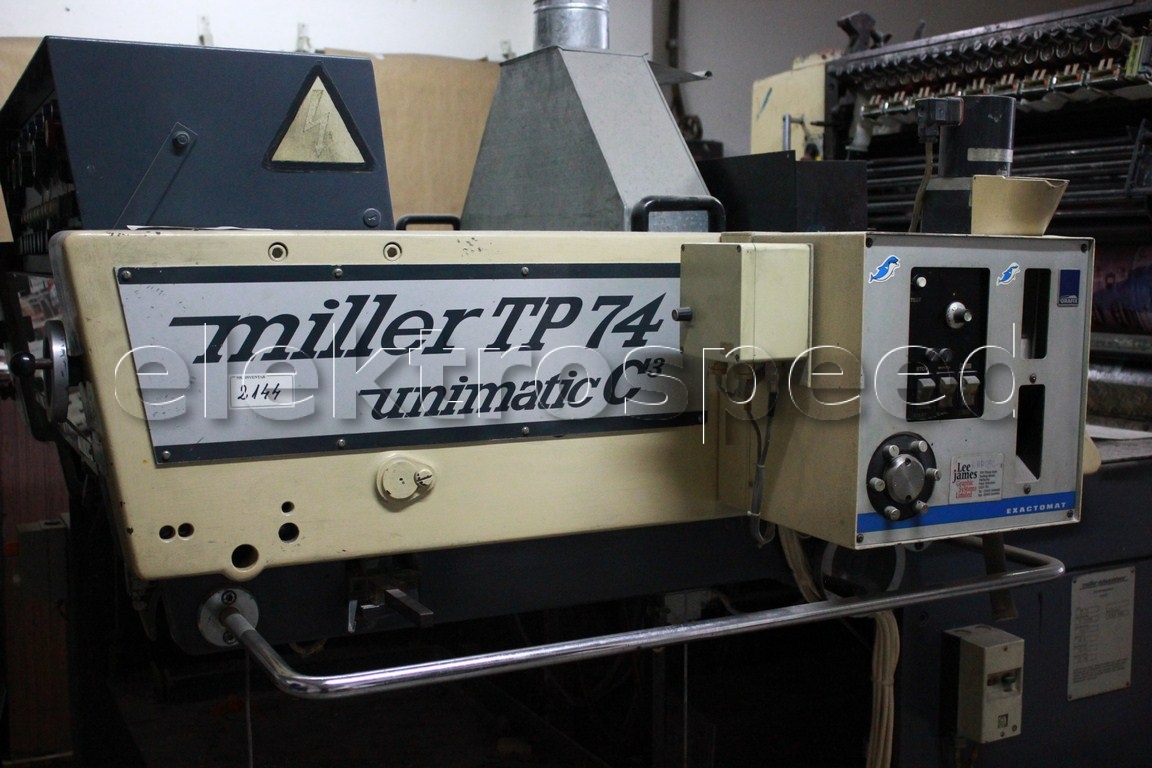 Elektrospeed » MILLER TP74-4 – Unimatic C3